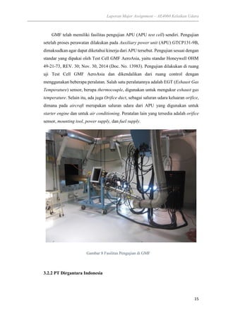 Studi sertifikasi perangkat tambahan daya (auxiliary power unit ...