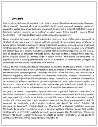 Rolul literaturii in perioada Pasoptista | DOC