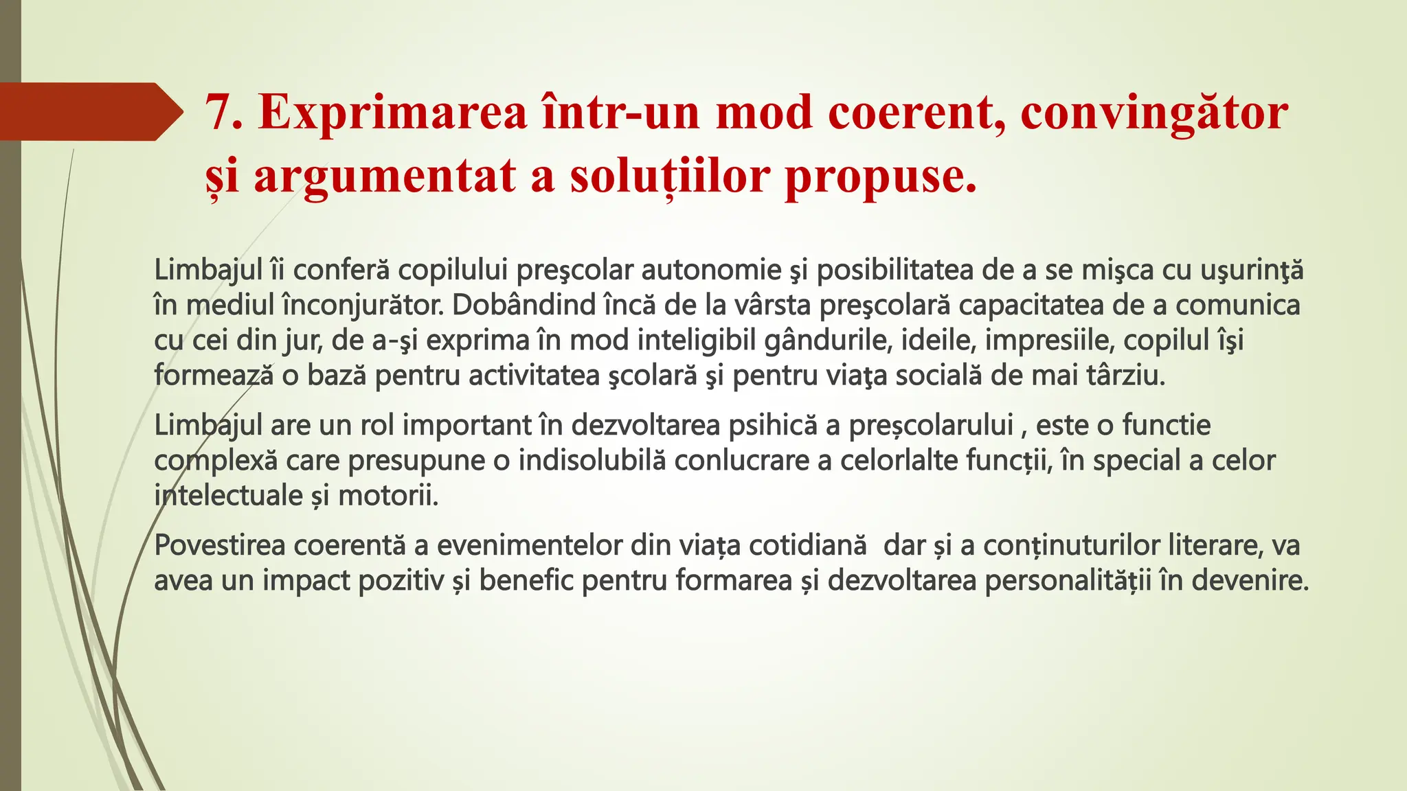Algoritmul de prezentare a unui studiu de caz, Grădiniță | PPTX