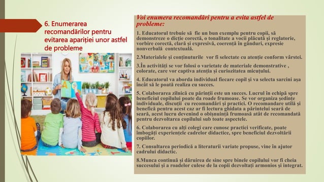 Algoritmul de prezentare a unui studiu de caz, Grădiniță | PPTX