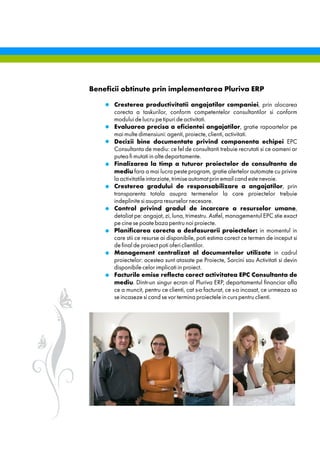 Studiu de caz - Implementare sistem ERP intr-o firma de consultanta | PDF