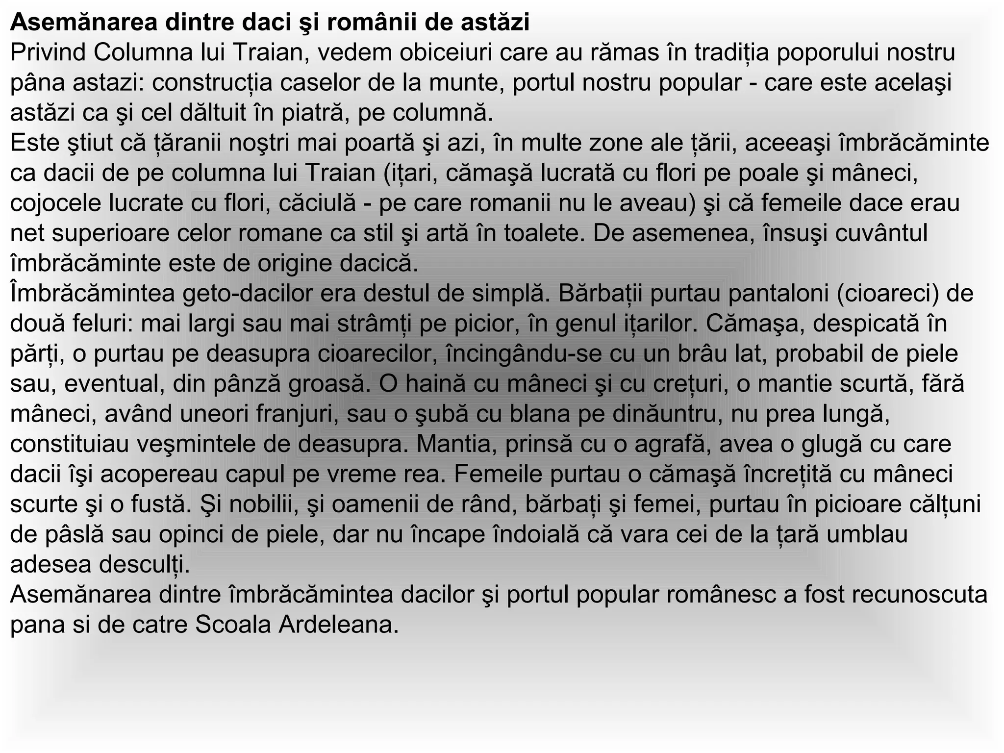 Studiu de caz latinitate si dacism | PPT