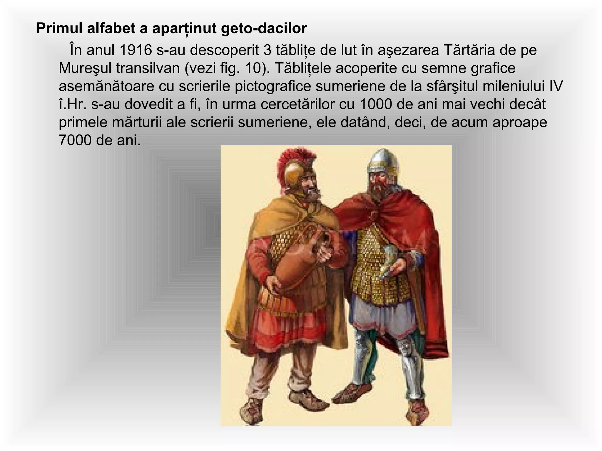 Studiu de caz latinitate si dacism | PPT