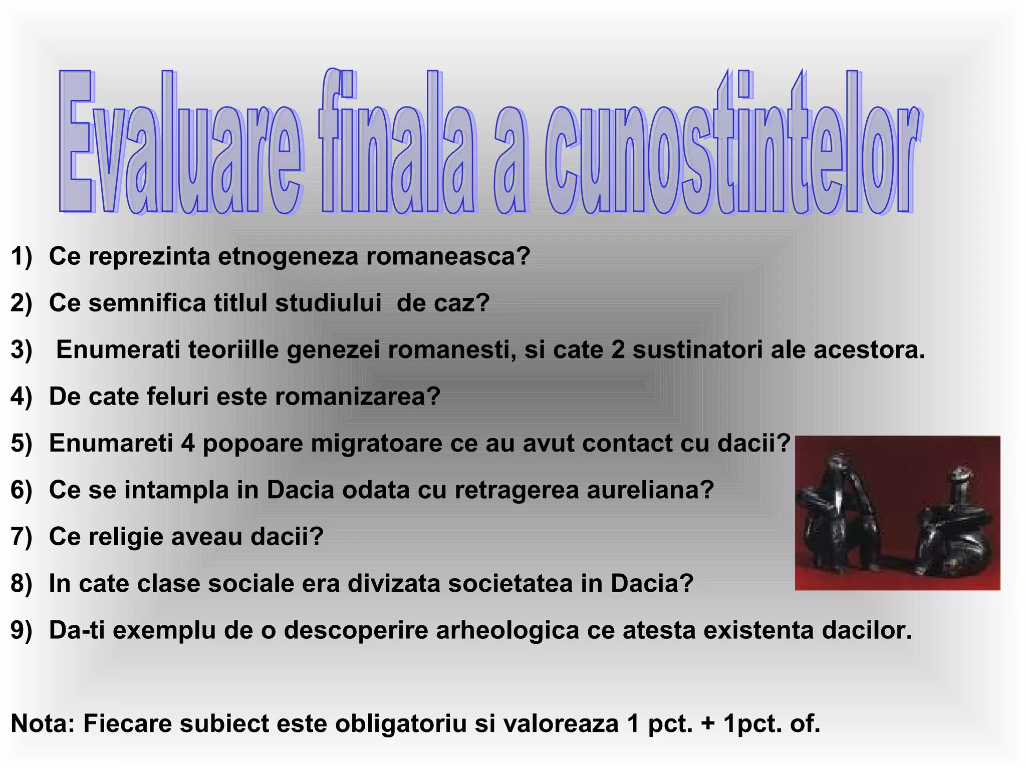 Studiu de caz latinitate si dacism | PPT