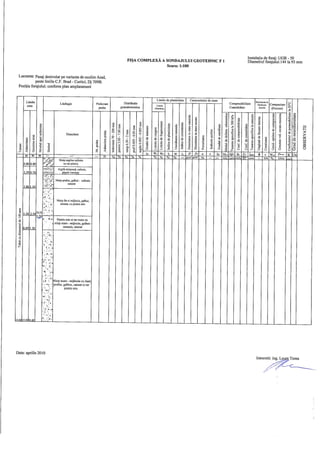 Studiu geotehnic pasaj denivelat pe ocolitoarea aradului | PDF