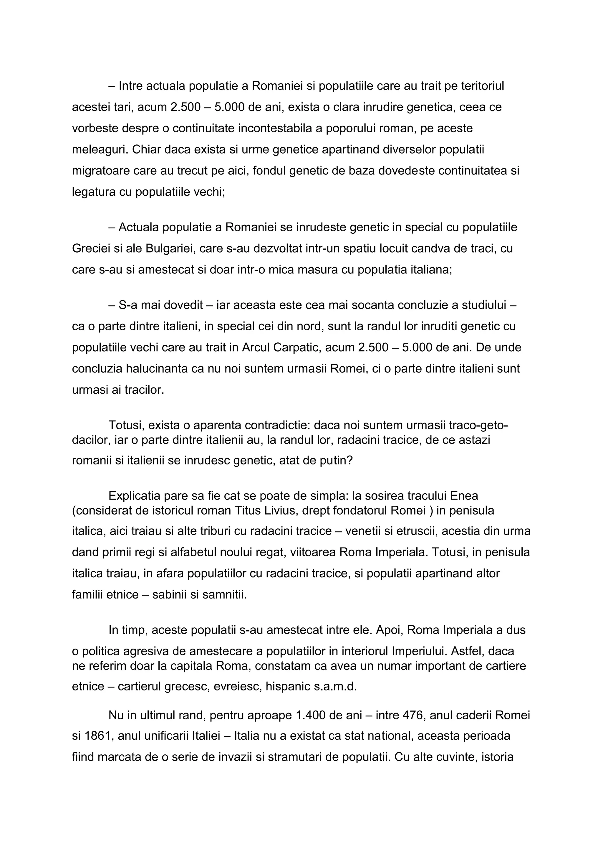 Studiul de paleogenetica | DOC