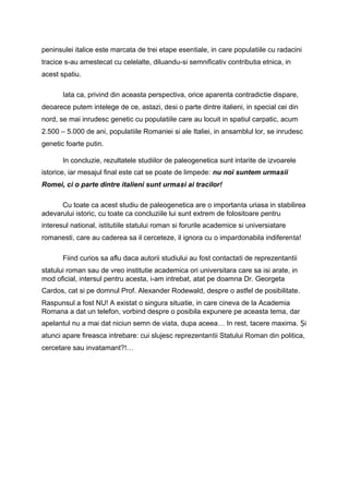 Studiul de paleogenetica | DOC