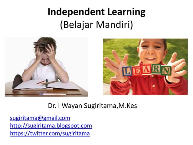 Belajar Mandiri (Independent Learning) | PPTX