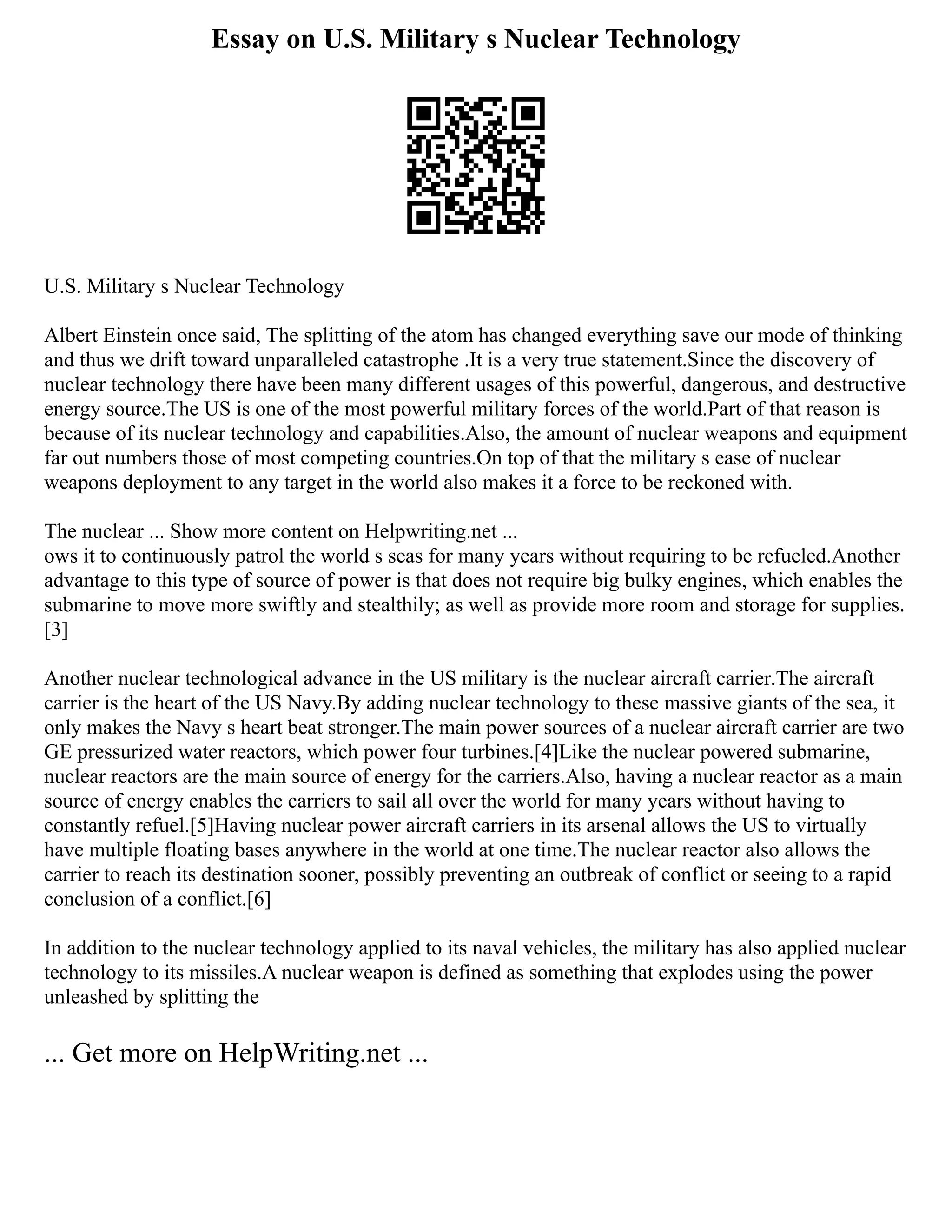 Studocu - Example Of English Essay For English | PDF