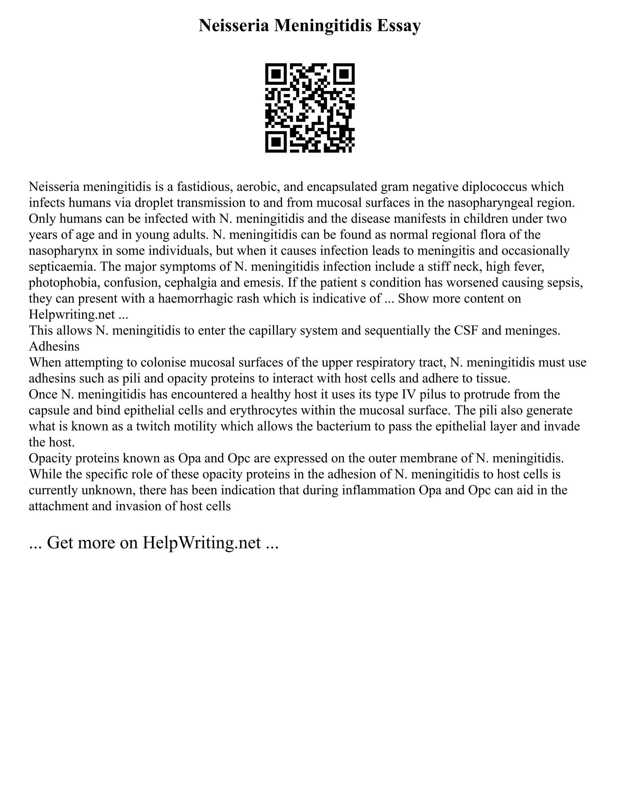 Studocu - Example Of English Essay For English | PDF
