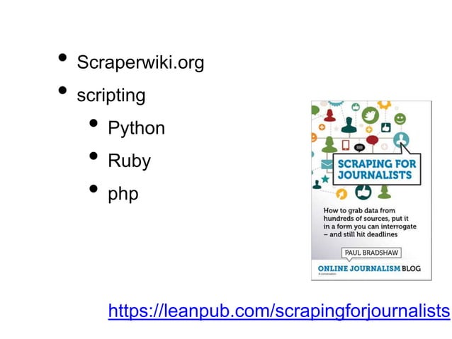 Studvest datajournalistikk | PPTX | Databases | Computer Software and Applications