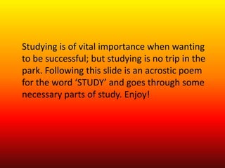 Study | PPTX