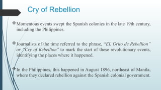 Study-4.pptx the cry of pugad lawin balintawak | PPTX
