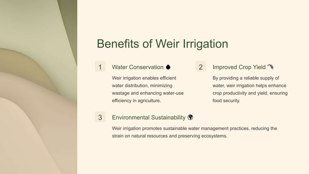 Study-and-Design-Weir-Irrigation-Project.pptx | Water Services | Home ...