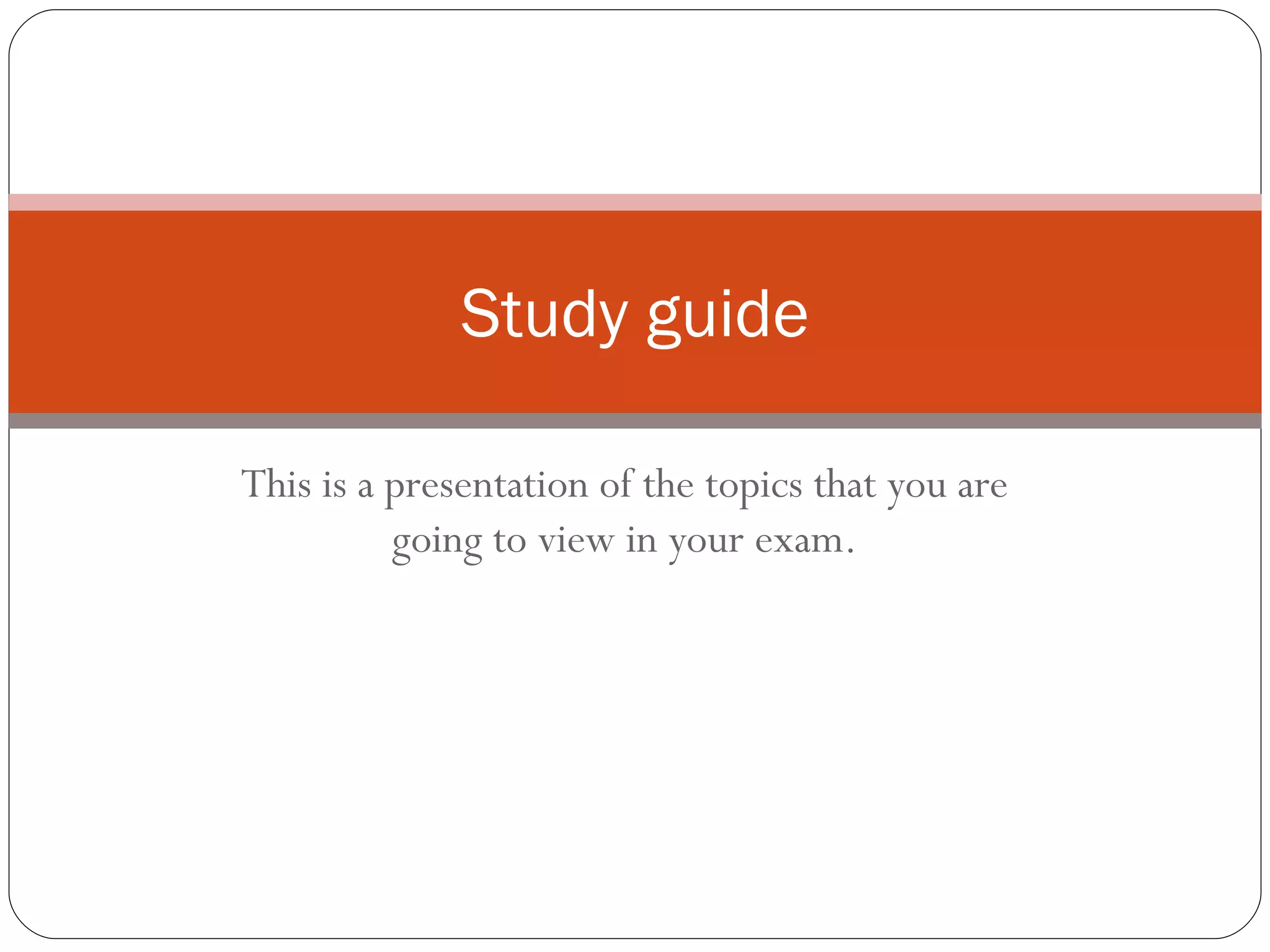 Verbs Study Guide | PPT