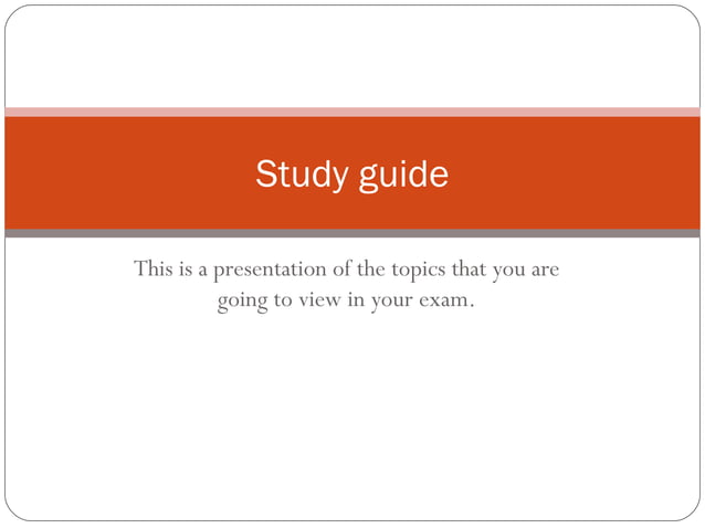 Verbs Study Guide | PPT