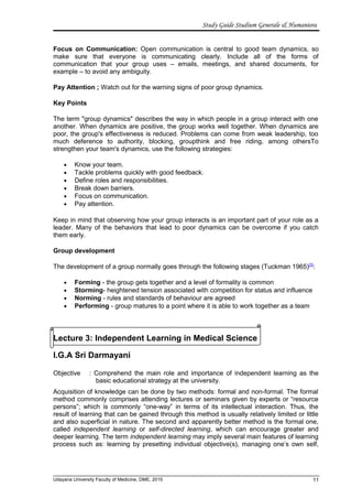 Study guide-studium-generale-semester-i-1-7-september-2015 | DOC