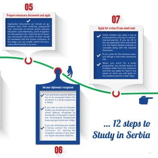 Study in Serbia 2019 | PDF | Professional School | Postgraduate Education