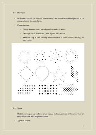 Introduction to elements and principles of Design, basics of design-dot ...