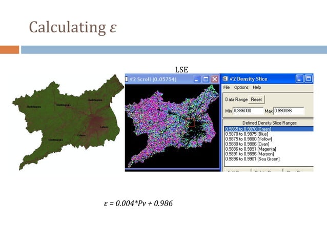 Study of-ndvi-land-surface-temperature-using-landsat-tm-data | PPT