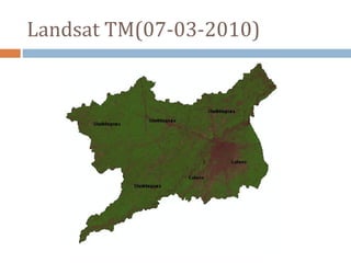 Study of-ndvi-land-surface-temperature-using-landsat-tm-data | PPT