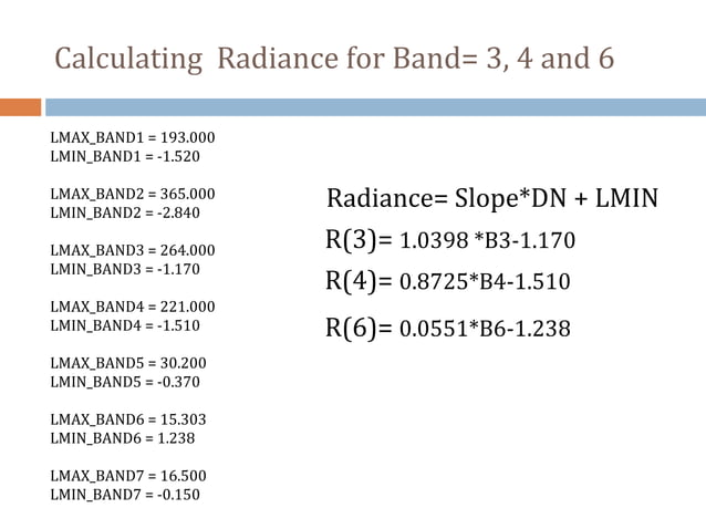 Study of-ndvi-land-surface-temperature-using-landsat-tm-data | PPT