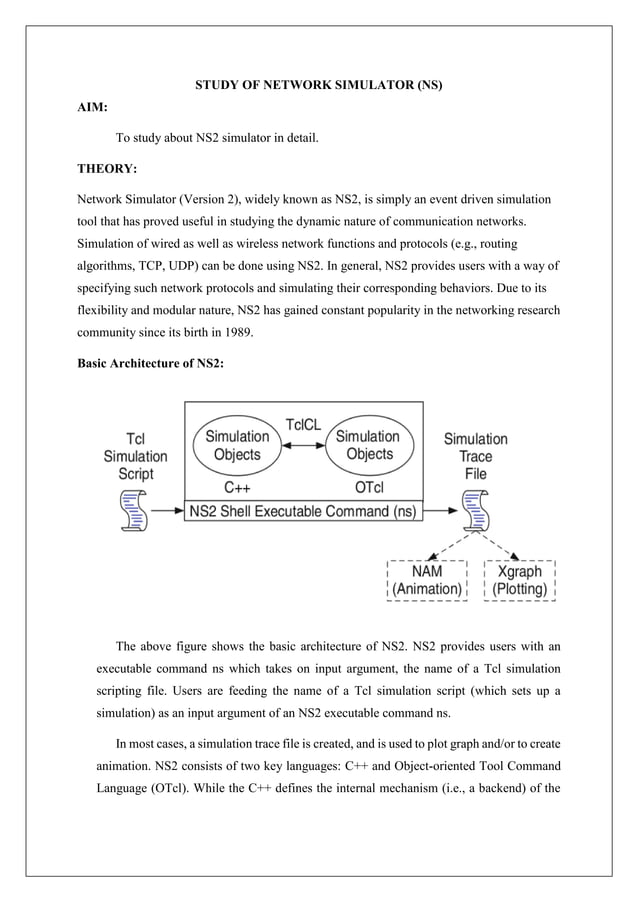 study-of-network-simulator.pdf | Programming Languages | Computing