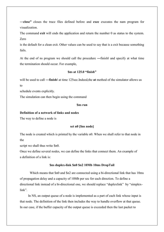 Study Of Network Simulator Pdf Programming Languages Computing