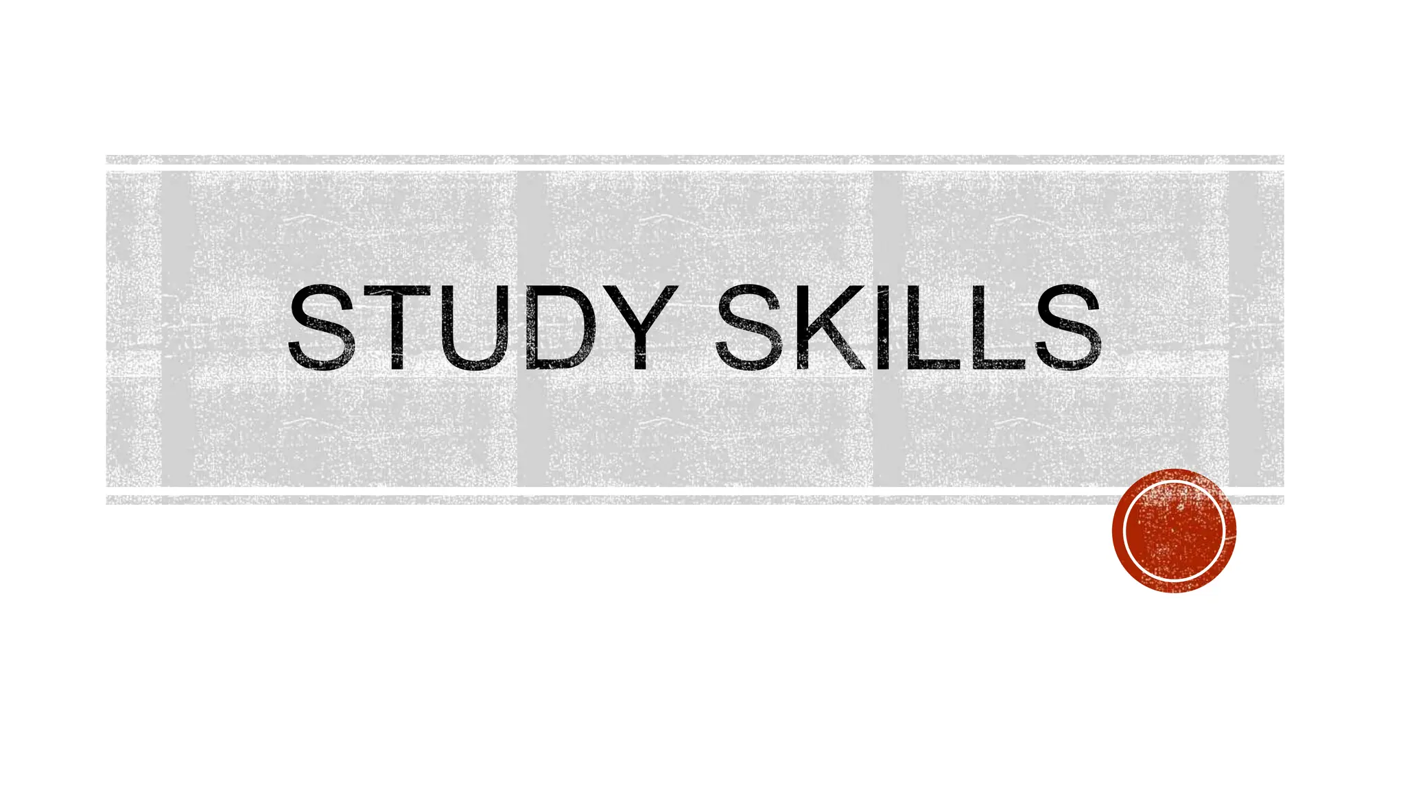 Study Skills including Grit and Growth Mindset | PPTX