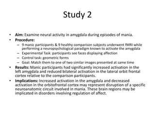 PPT PSYCH AMYGDALA | PPTX | Mental Health | Diseases and Conditions
