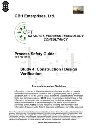 Study 4: Construction / Design Verification | PDF