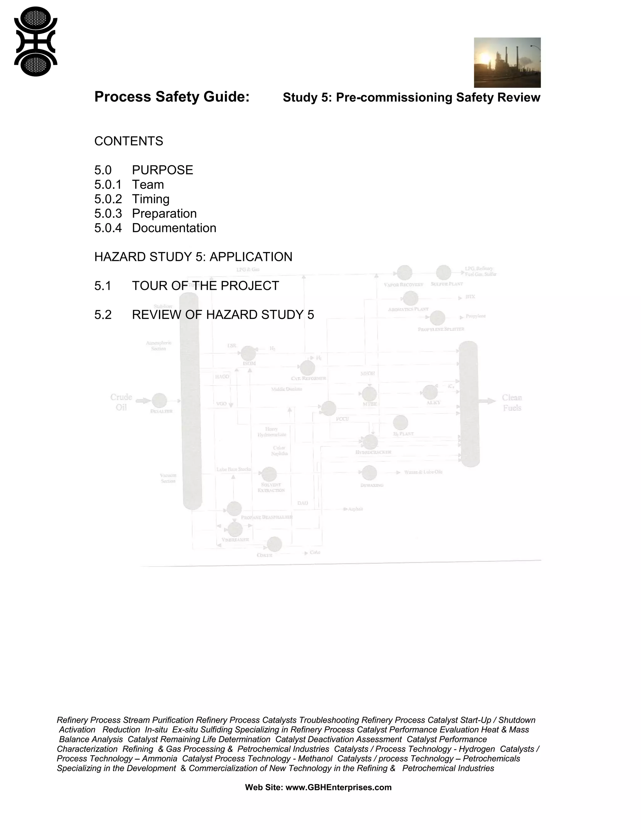Study 5: Pre-commissioning Safety Review | PDF