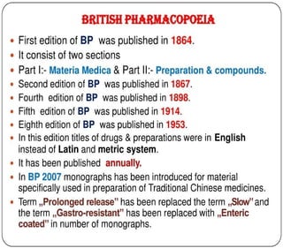 Study about Pharmacoepia (IP, BP, USP) .pptx