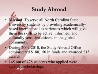 Study Abroad | PPTX | College Planning | College Education