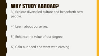 Study abroad | PPT