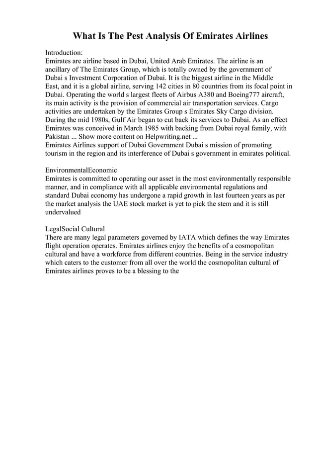 Study Abroad Application Essay | PDF