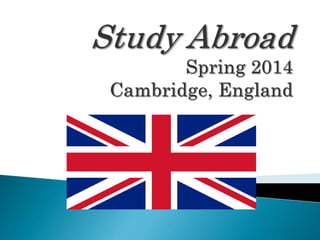 Study abroad powerpoint | PPTX | Undergraduate Education | College Education