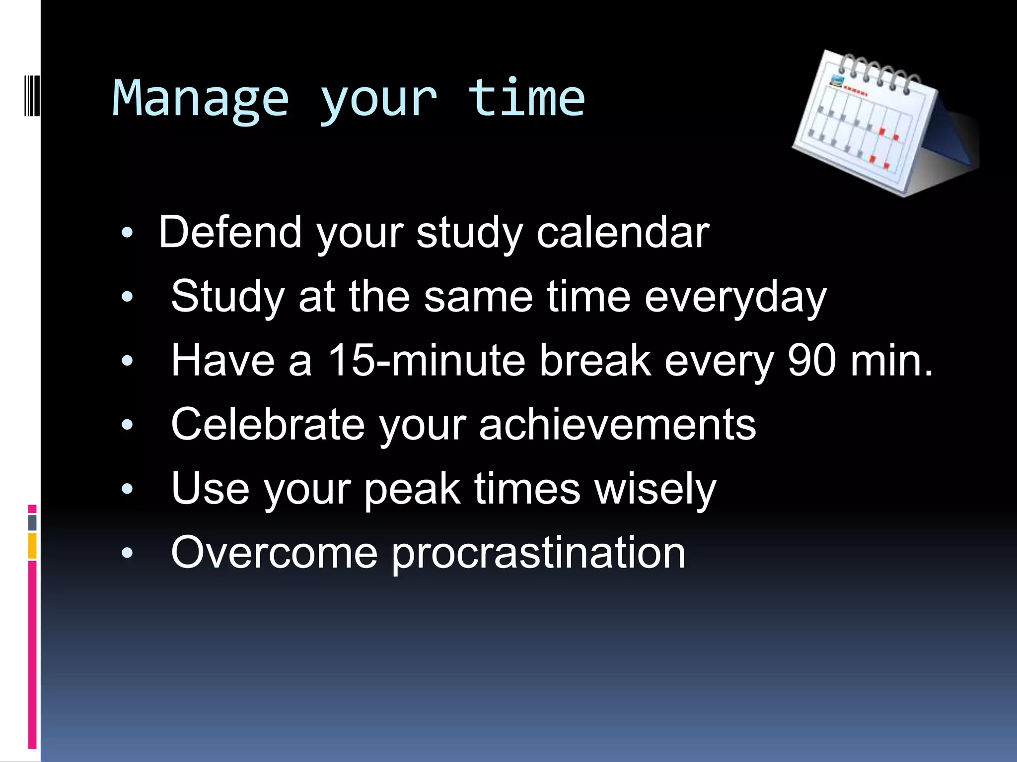 Study action plan | PPT