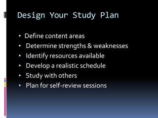 Study action plan | PPT