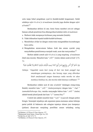 TAFSIR BI AL-MA'TSUR DAN TAFSIR BI AL-RA'YI | PDF