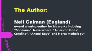 Study, Analysis and Appreciation of Neil Gaiman’s Coraline_Tauli.pdf ...