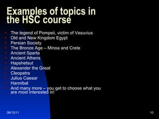 Study ancient history! | PPT