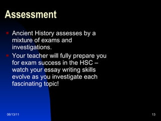 Study ancient history! | PPT