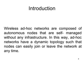 Study and analysis vurnerability of aodv protocol | PPT | Computer Networking | Computing