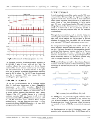 Study and implementation of dc drive using pic16 f877a microcontroller | PDF | Radio Control ...