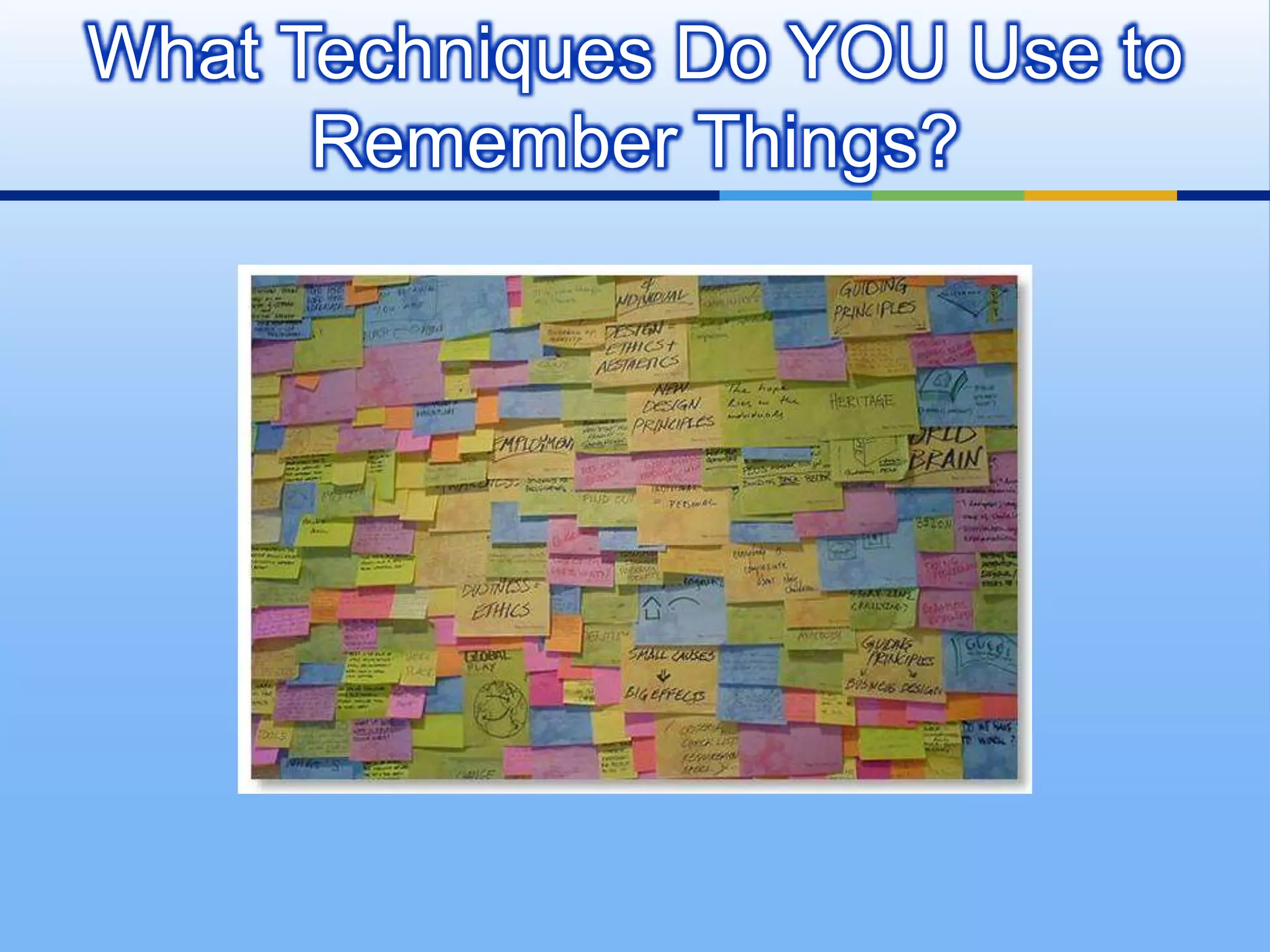 Study and Memory Skills | PPTX