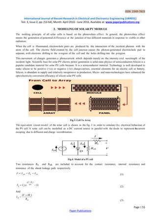 Study and Simulation of Inccond Based Maximum Power Point Tracking (MPPT) Algorithm for ...