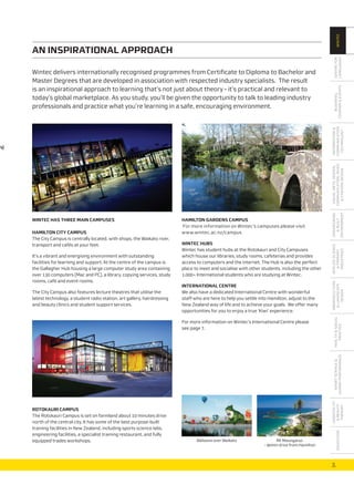 Waikato Institute of Technology (WinTec), Hamilton, New Zealand | PDF