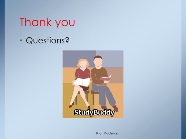 StudyBuddy Final Presentation | PPTX