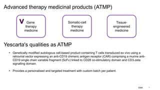 study case 3 regulatory procedure yescarta | PPTX